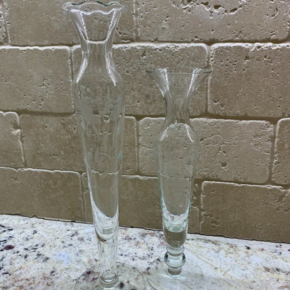 Princess House | Accents | 2 Vintage Bud Vases Princess House Heritage ...